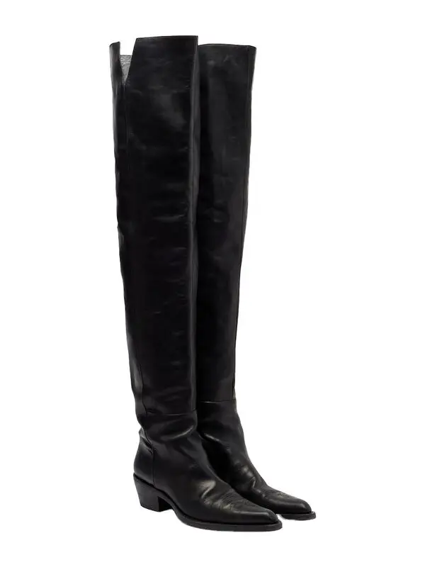 Khaite Clive 35 Over-the-knee Boots - Black