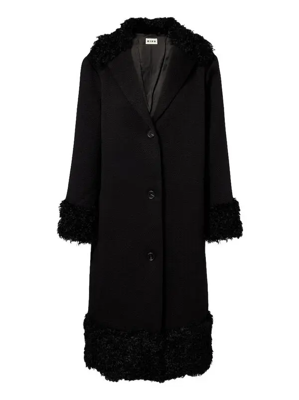 Rixo Diara Coat - Black