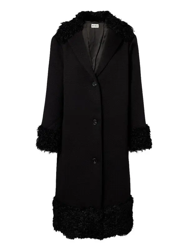 Rixo Diara Coat - Black