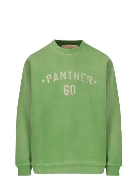 Valentino Garavani Logo Embroidered Sweatshirt - Green