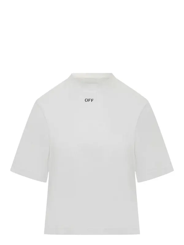 Off-White Floral-print T-shirt - White