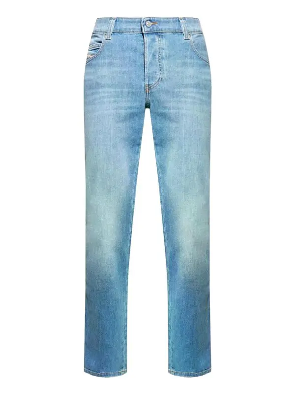 Diesel Logo-plaque Jeans - Blue
