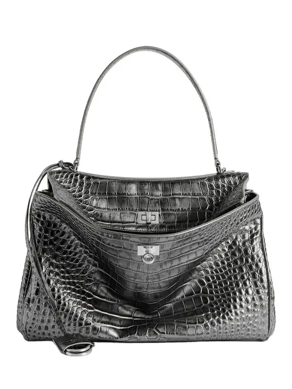 Balenciaga Rodeo Handbag Medium - Grey