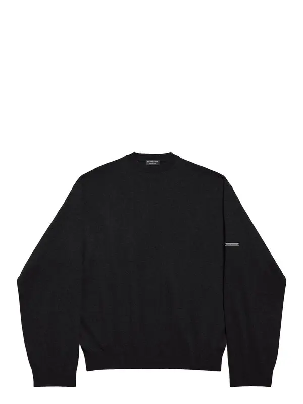 Balenciaga Crewneck Sweater - Black