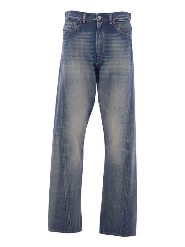 MAISON MARGIELA Wide-leg Jeans - Medium Blue