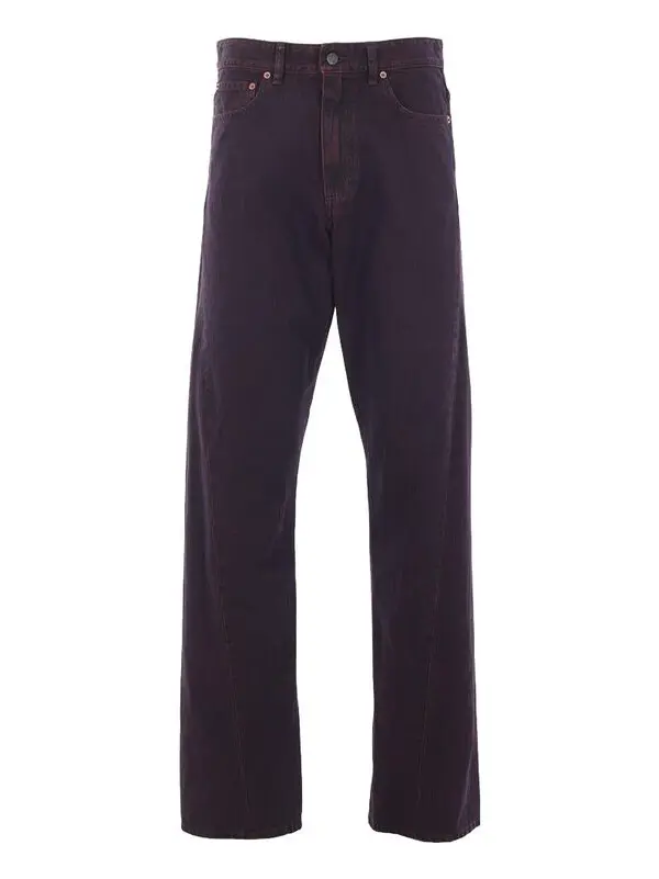 MAISON MARGIELA Wide-leg Jeans - Purple