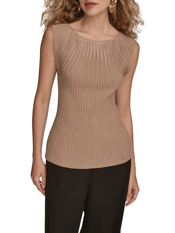 Donna Karan New York Rib Sleeveless Top - Nolita