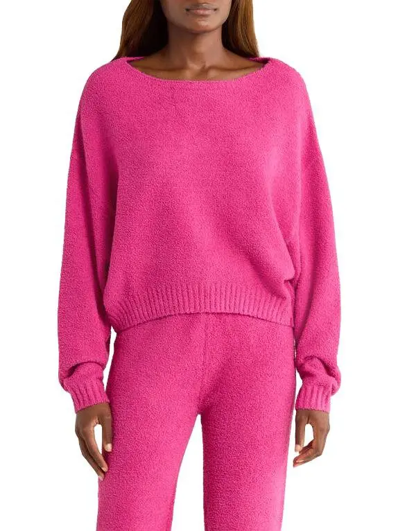 UGG Novalie Slouchy Pullover Sweater - Chroma Pink