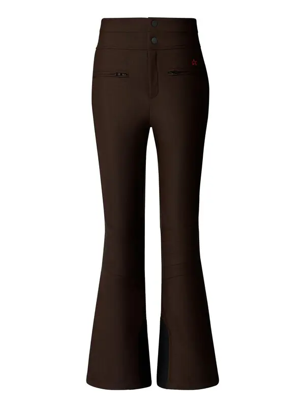 Perfect Moment High-waist Aurora Flare Ski Pant - Brown