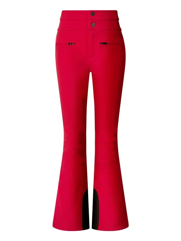 Perfect Moment High-waist Aurora Flare Ski Pant - Red