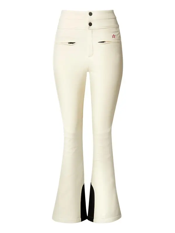 Perfect Moment High-waist Aurora Flare Ski Pant - Snow-white