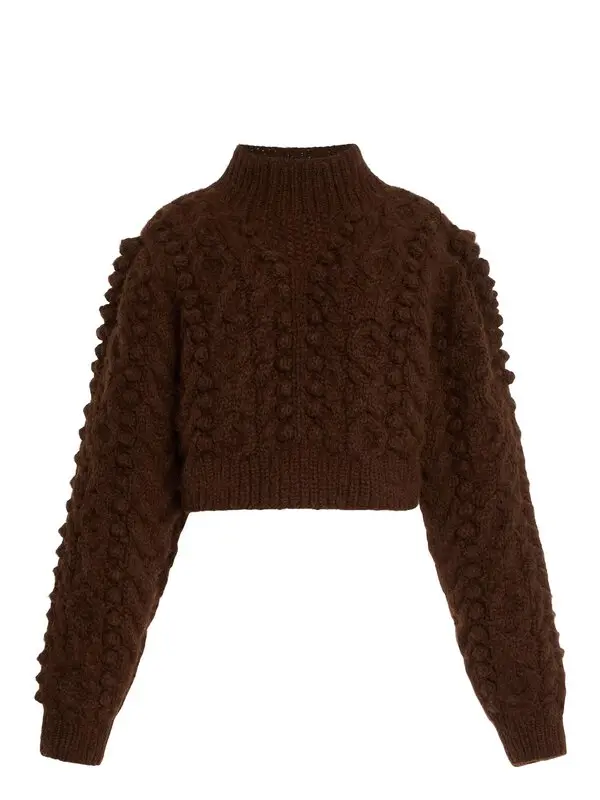 Ulla Johnson Albia Alpaca-blend Sweater - Brown