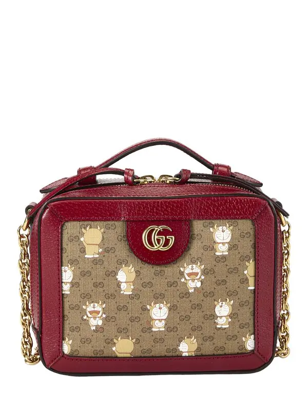 Gucci Doraemon X Original Gg Camera Bag - Red