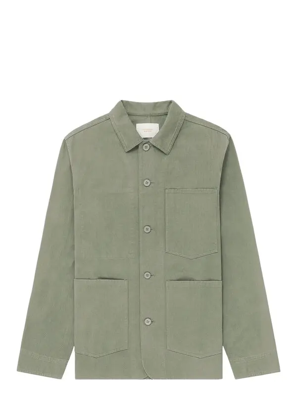 Aimé Leon Dore Garment Dyed Chore Jacket - Green