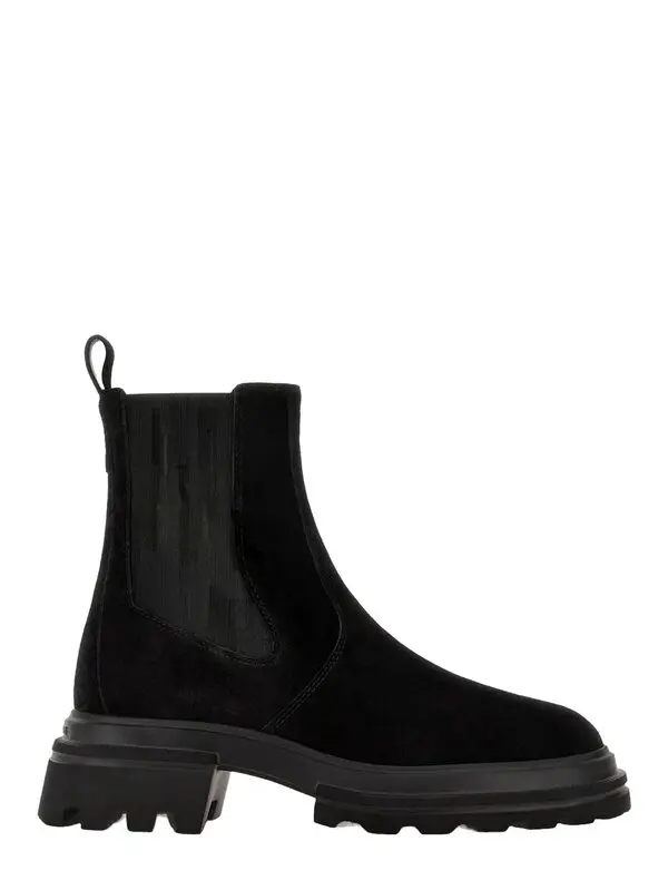 Hogan Elastic-panel Chelsea Boots - Black