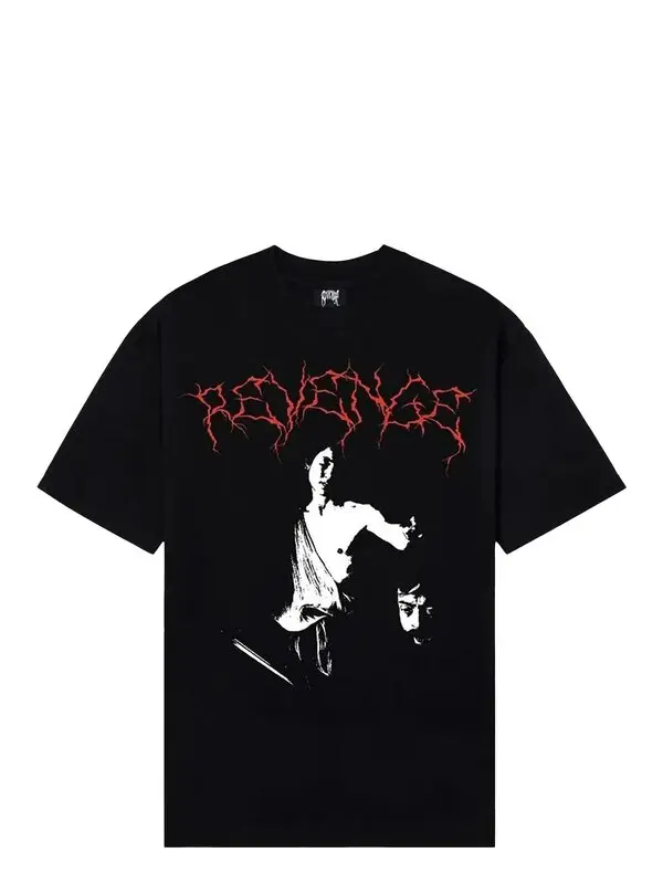 REVENGE Nine Months Tee - Black