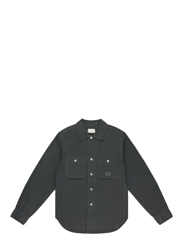 Aimé Leon Dore Twill Work Button-down Shirt - Grey