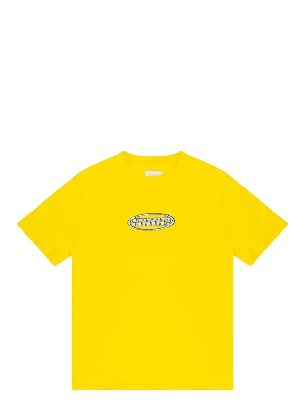 Aimé Leon Dore Chrome Logo T-shirt - Yellow