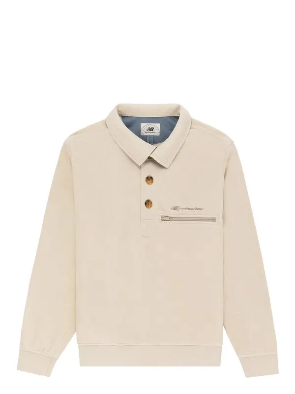 Aimé Leon Dore X New Balance Fleece Popover - Cream