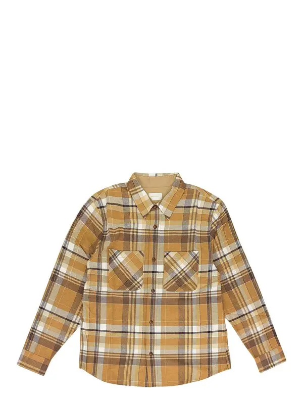 Aimé Leon Dore Plaid Cotton Button-down Shirt - Brown