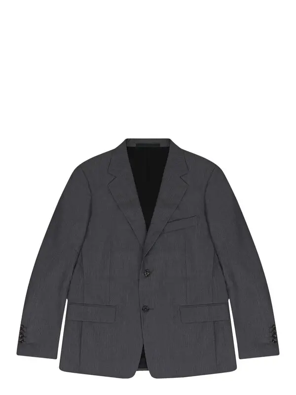 LANVIN Single Breasted Blazer - Grey