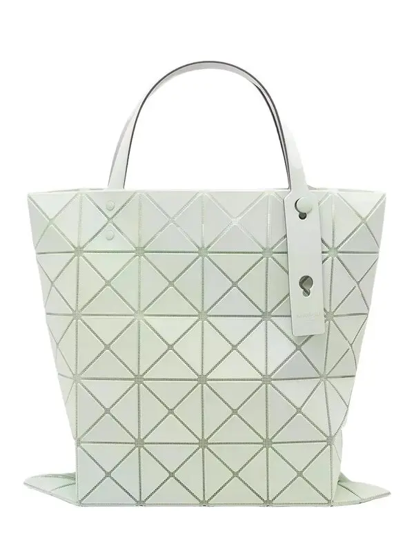 Issey Miyake Geometric-pattern Tote - Green