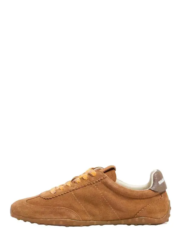 Bimba Y Lola Suede Lace-up Sneakers - Brown