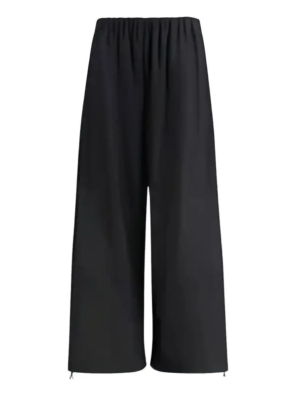 Fabiana Filippi Elastic-waist Trousers - Black