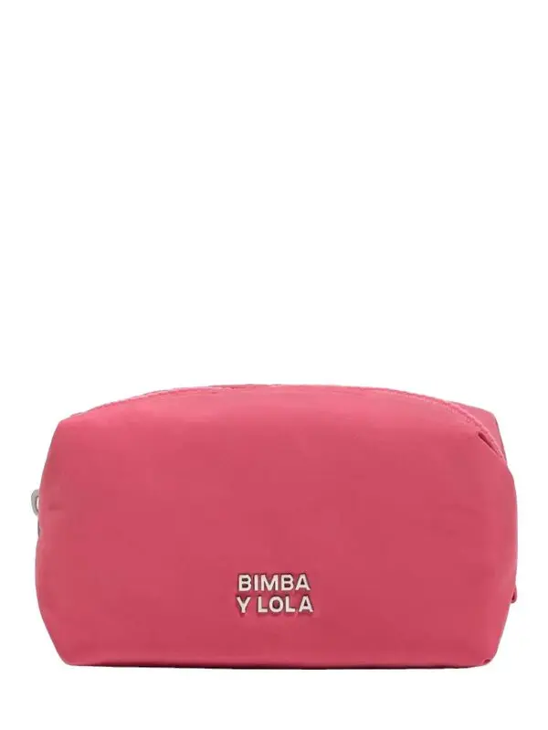 Bimba Y Lola Zip-top Makeup Bag - Pink