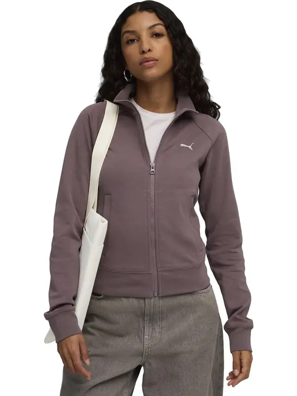 PUMA Essentials Slim Track Jacket - Purple