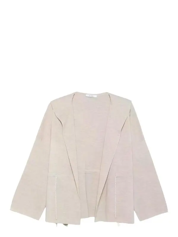 Max Mara Hooded Wool Jacket - Neutrals