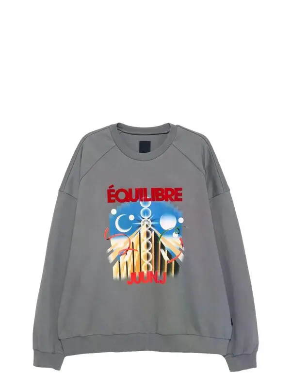JUUN.J Graphic-print Sweatshirt - Grey