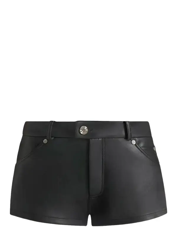 Manière De Voir Samia Mini Shorts - Black