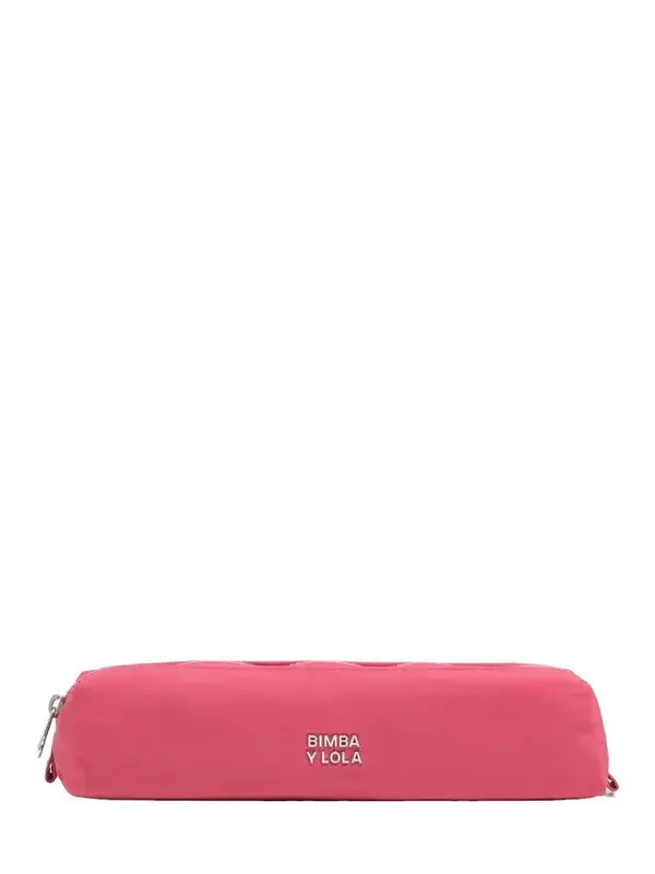 Bimba Y Lola Logo-plaque Make-up Bag - Pink