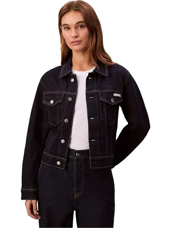 Calvin Klein Classic Trucker Jacket - Classic Rinse