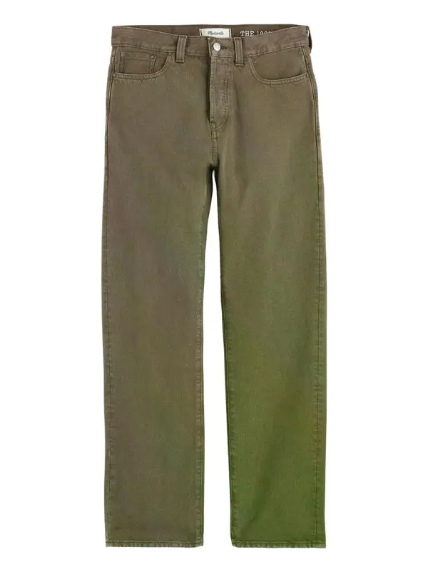 Madewell The 1991 Straight-leg Jean - Cargo Green