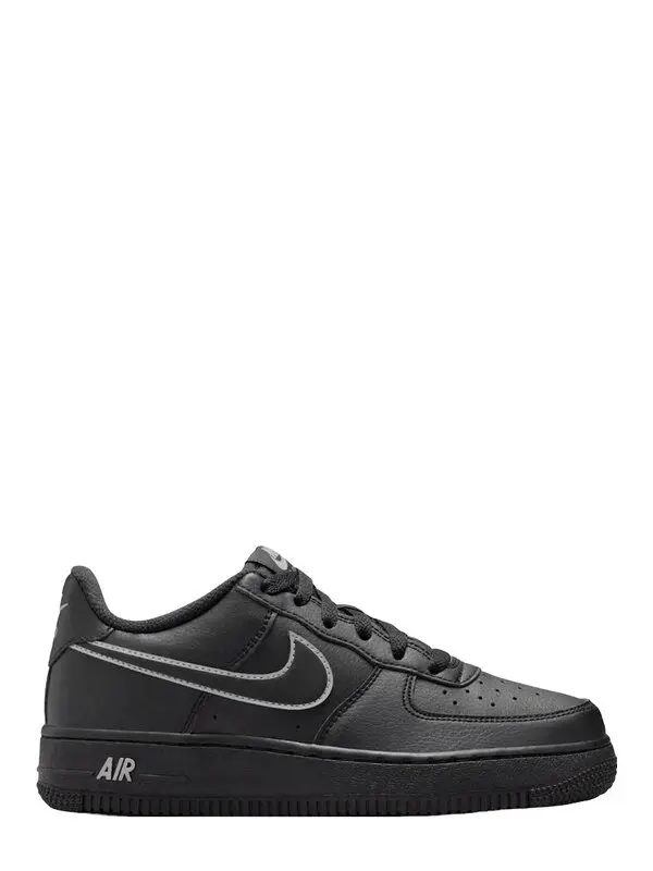 Nike Air Force 1 Low Lein Sneakers - Black/light Smoke Grey