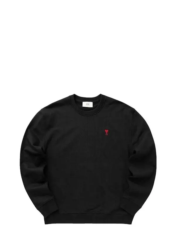 Ami Logo Sweatshirt - Navy Blue