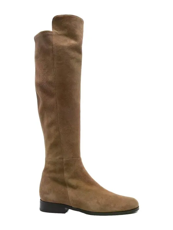 TRUMAN´S Knee-high Suede Boots - Neutrals