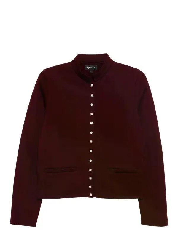 AGNÈS B. Buttoned Jacket - Red