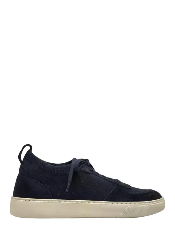 HENDERSON BARACCO Suede Panel Sneakers - Blue