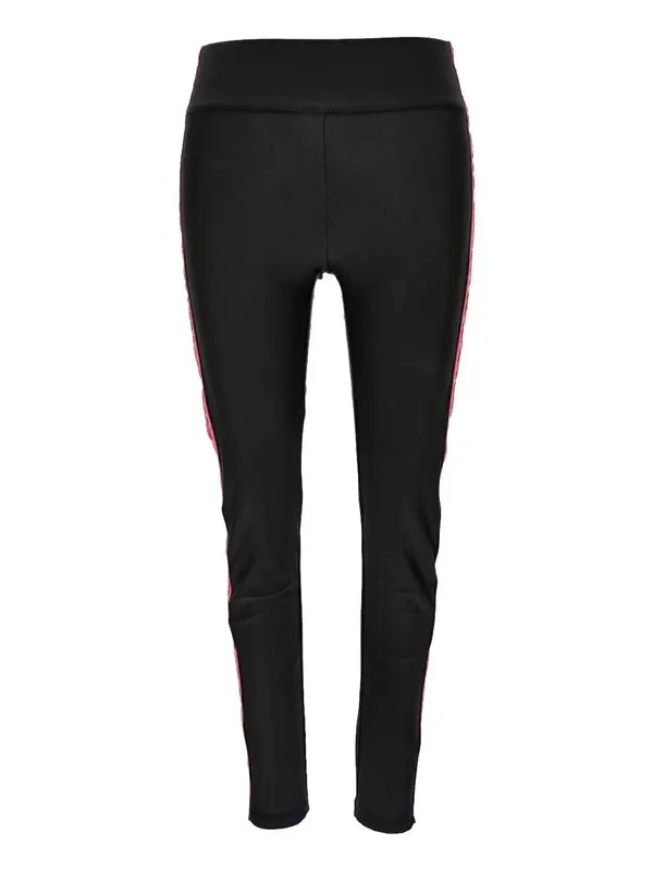 Versace Embossed-logo Leggings - Black