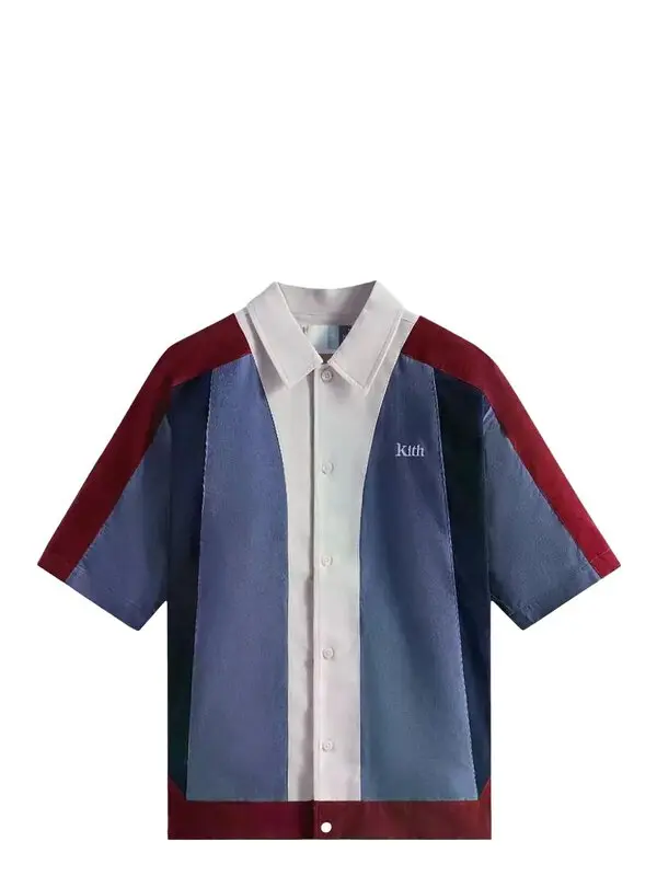 Kith Woodpoint Babycord Shirt - Blue