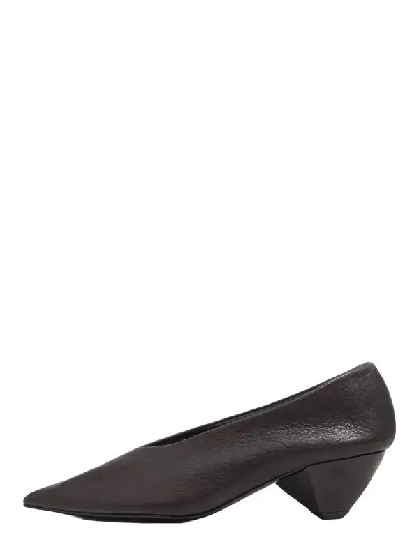Bimba Y Lola Pointed-toe Cone-heel Pumps - Brown