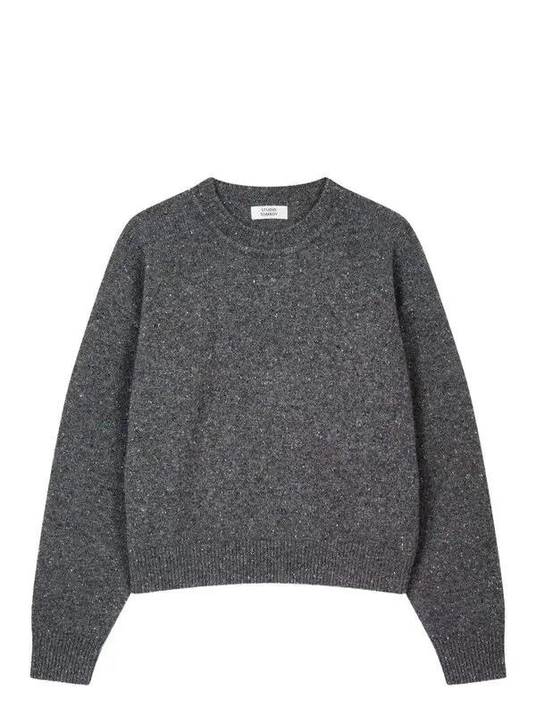 STUDIO TOMBOY Speckled Sweater - Grey
