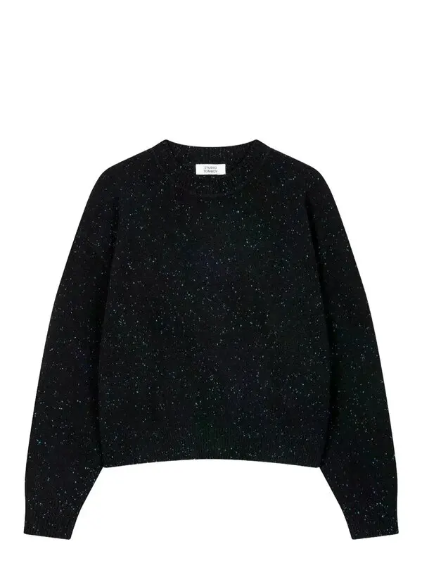 STUDIO TOMBOY Speckle Sweater - Black