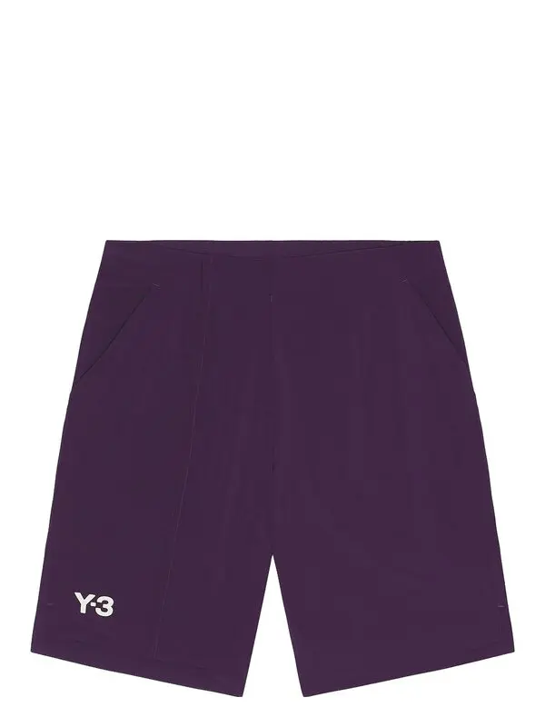 Y3 Tennis Capsule Ergo Pro Shorts - Aurora Plum