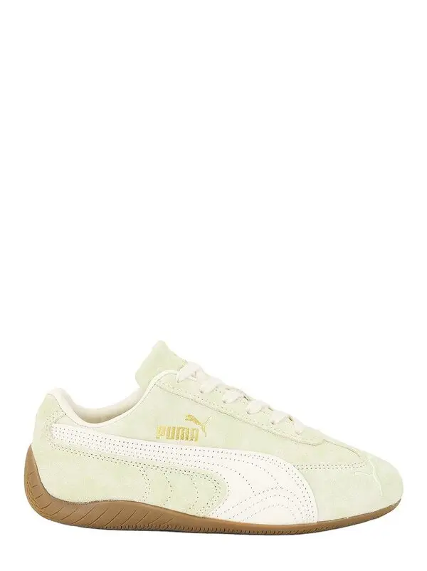 PUMA Speed Cat Faded Sneakers - Cool Cucumber & Alpine Yellow