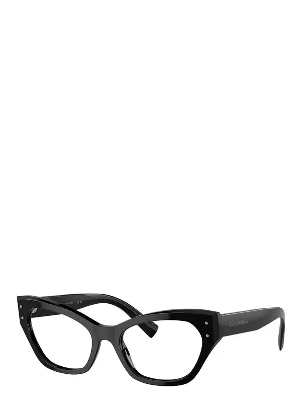 Dolce & Gabbana Cat Eye Eyeglasses - Noir
