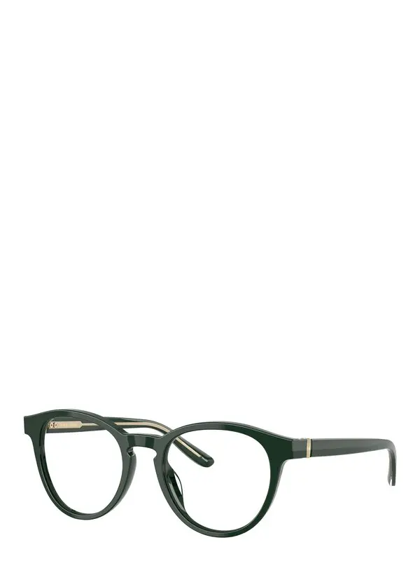 Giorgio Armani Ar7266u Eyeglasses Round Frame - Vert
